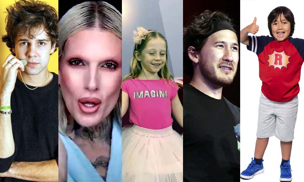 Forbes List of 10 Top Earning YouTubers of 2020