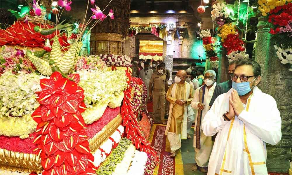 Tirumala: Sharad Arvind Bobde has darshan of Lord Venkateswara