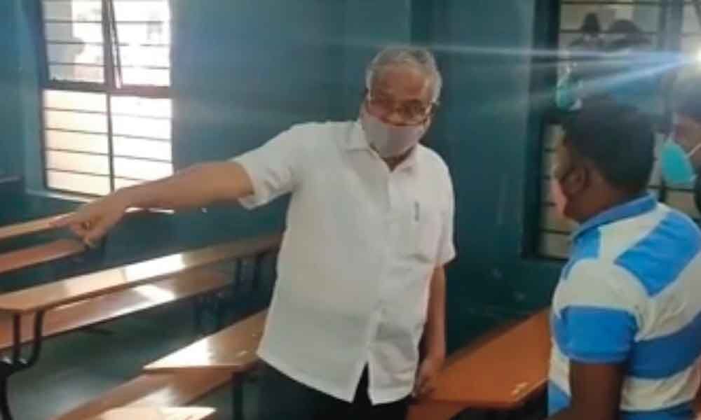 Minister Suresh Kumar visits schools, colleges to check preparedness ...