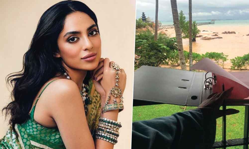Sobhita Dhulipala starts first shoot of 2021