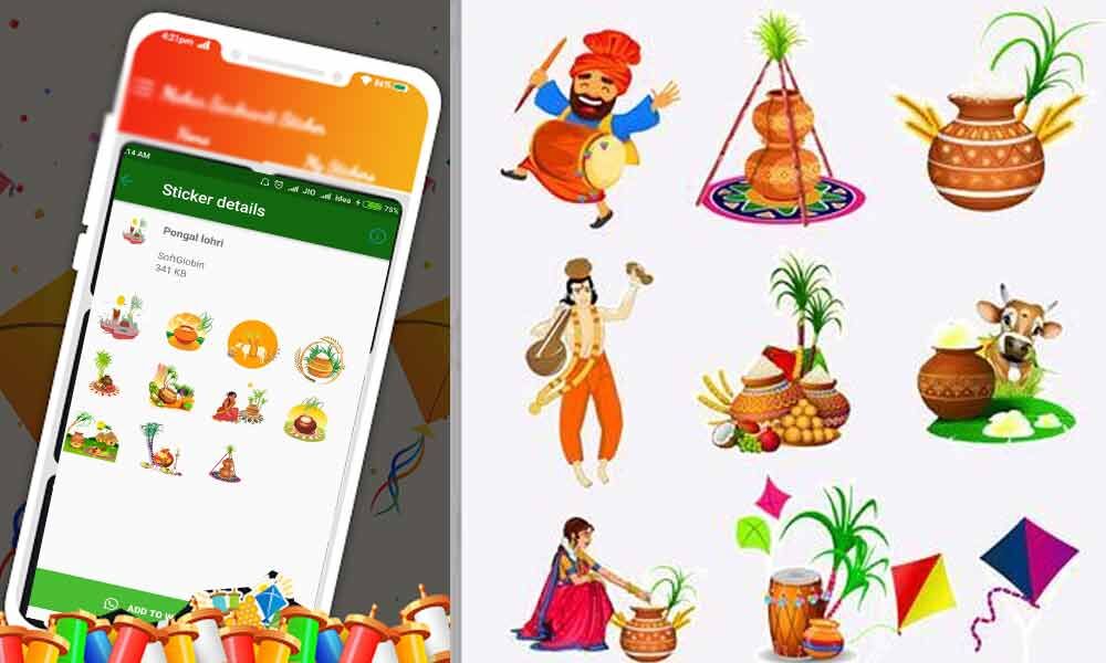 Makar Sankranti 2021: Share WhatsApp Stickers to Wish Your Loved Ones