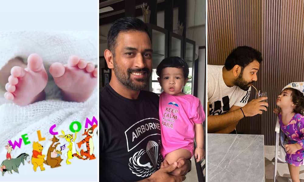 Indian Cricketers Who Are Blessed With Baby Girls