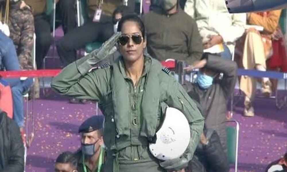 Republic Day: Flt Lt Bhawana Kanth First Woman Fighter Pilot To Be Part Of Air Force Contingent