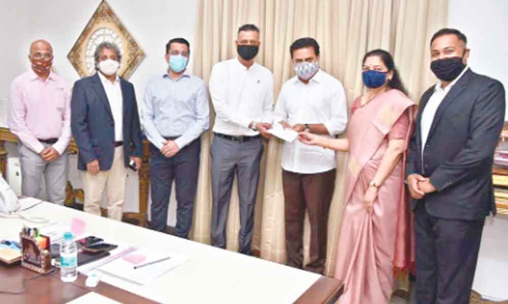 Synchrony donates Rs 50 lakh to CMRF