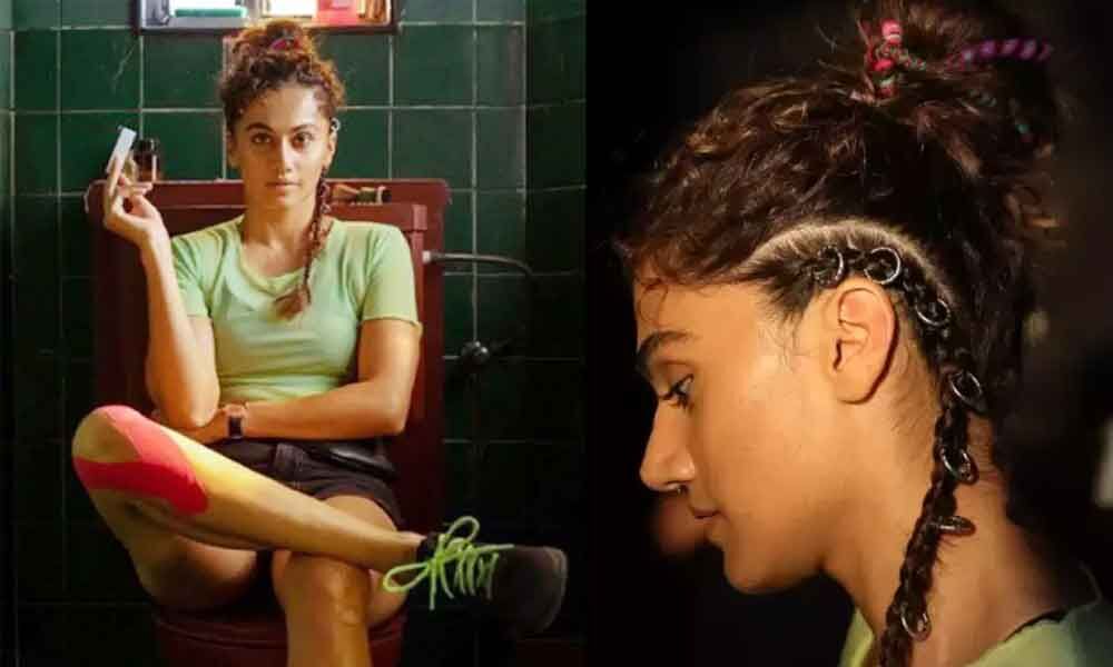 Taapsee Pannu Shares A Glimpse Of Her Look From 'Loop Lapeta' Movie