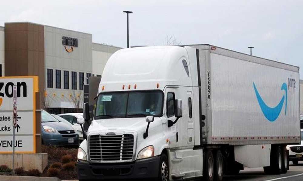 Amazon orders fleet of trucks that run on natural gas for sustainable ...