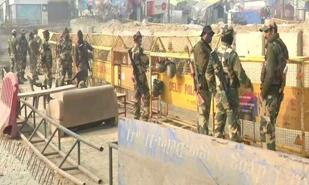 Farmers' Protest: Heavy Security Deployment Continues At Tikri Border