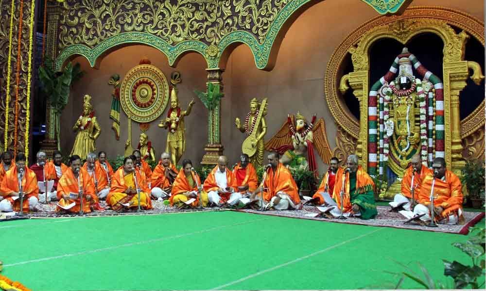 Andhra Pradesh: Sundarakanda Akhanda Parayanam held in Tirumala