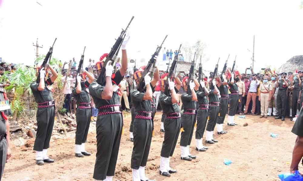 Army jawan buried with full military honours