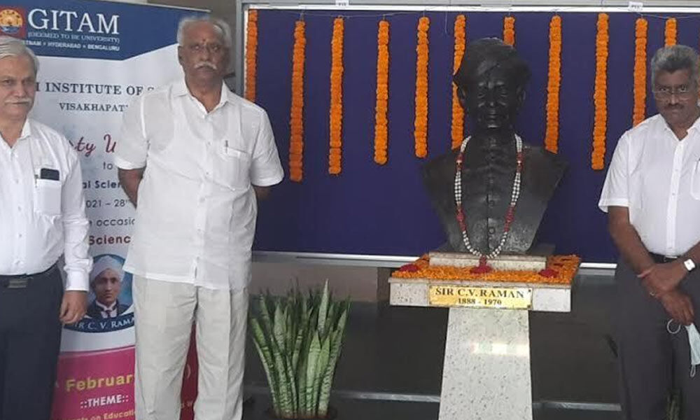 Visakhapatnam: National Science Day celebrated at GITAM