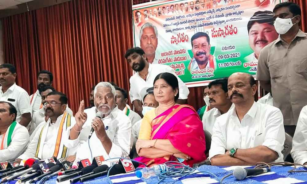 Hanamkonda: 'Money bag politics not Congress cup of tea' says MLC T ...
