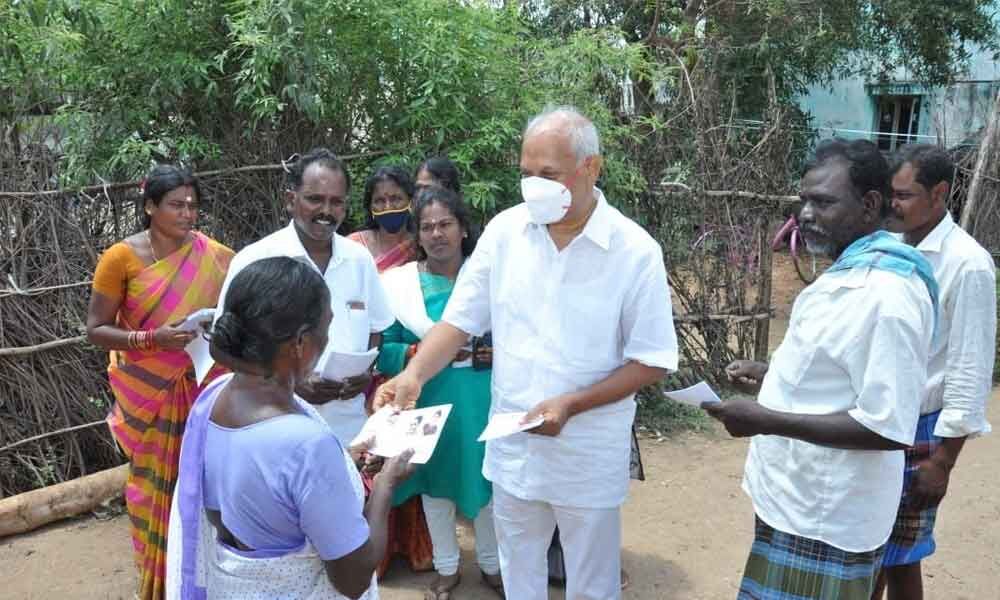 Chinta Mohan launches campaign for Tirupati LS byelection