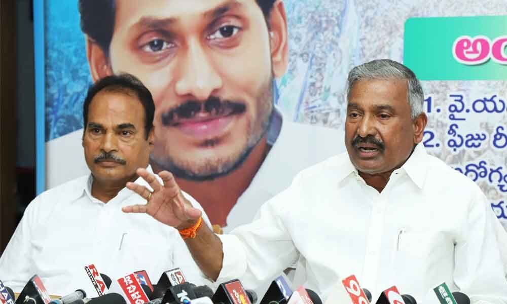 Peddireddi Ramachandra Reddy spits fire at Chandrababu Naidu, Raghurama