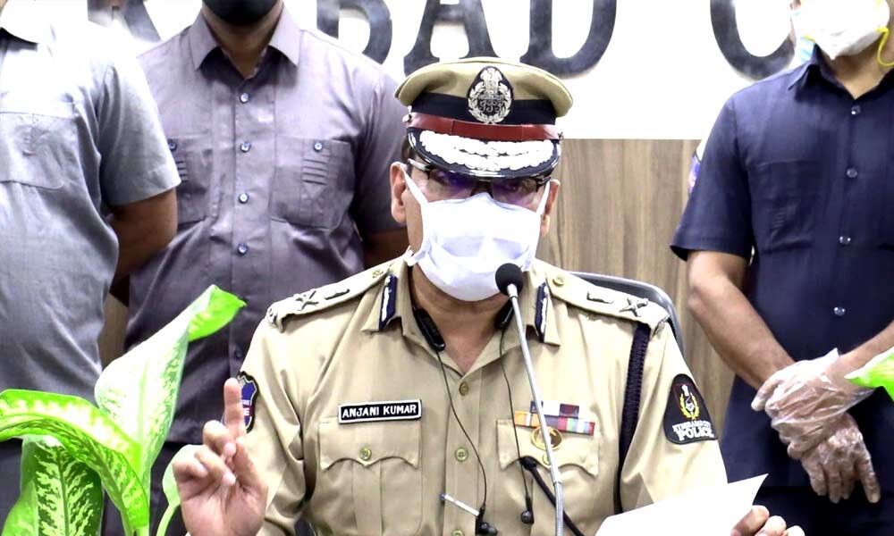 Hyderabad sees a dip in crime rate in 2021: CP Anjani Kumar