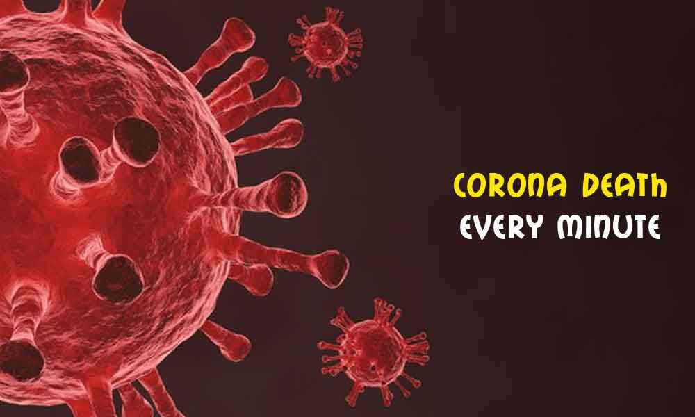 A corona death every minute since Sunday