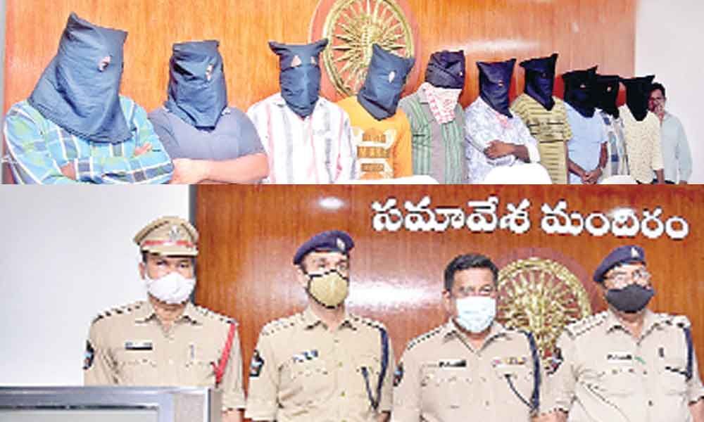 Machilipatnam: 18-member cricket betting gang arrested, Rs 5.24 lakh seized