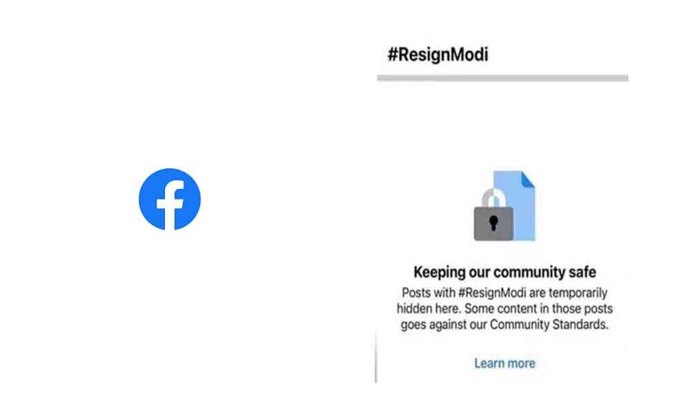 Facebook makes 'mistake' in blocking #ResignModi posts