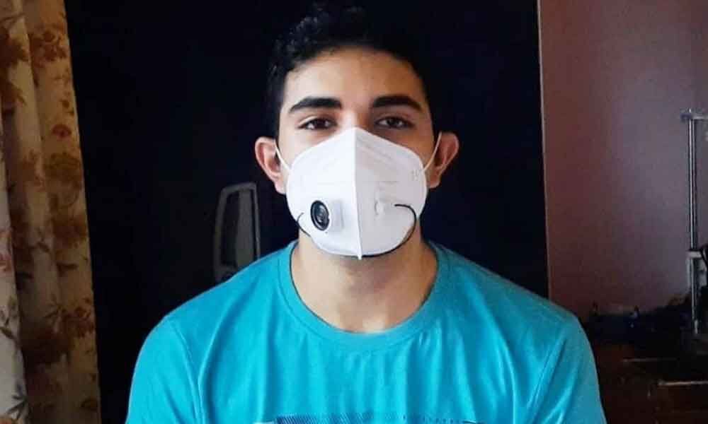 A 19-Year-Old Creates 'Mask Mikes,' Which Safely Amplifies Voice And ...