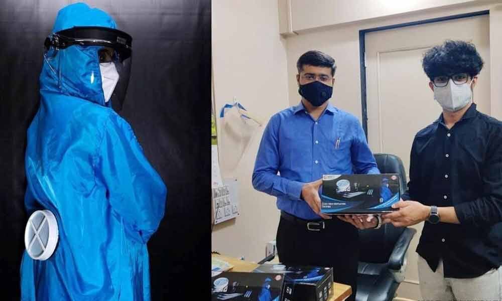 Mumbai student designs 'cool PPE kit'