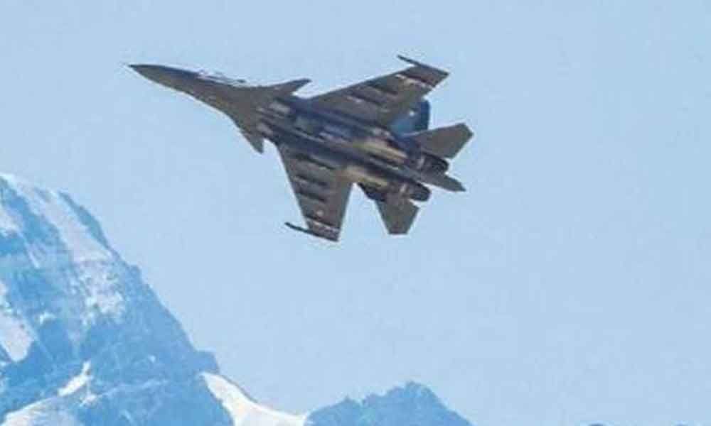 China's air defence at play near LAC