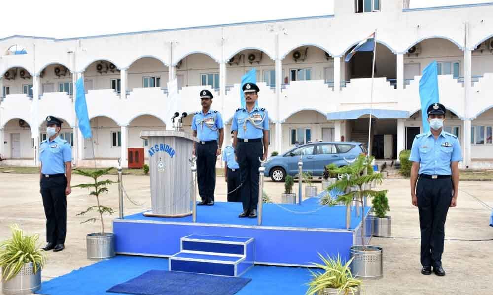 Change of command of Air Force Station