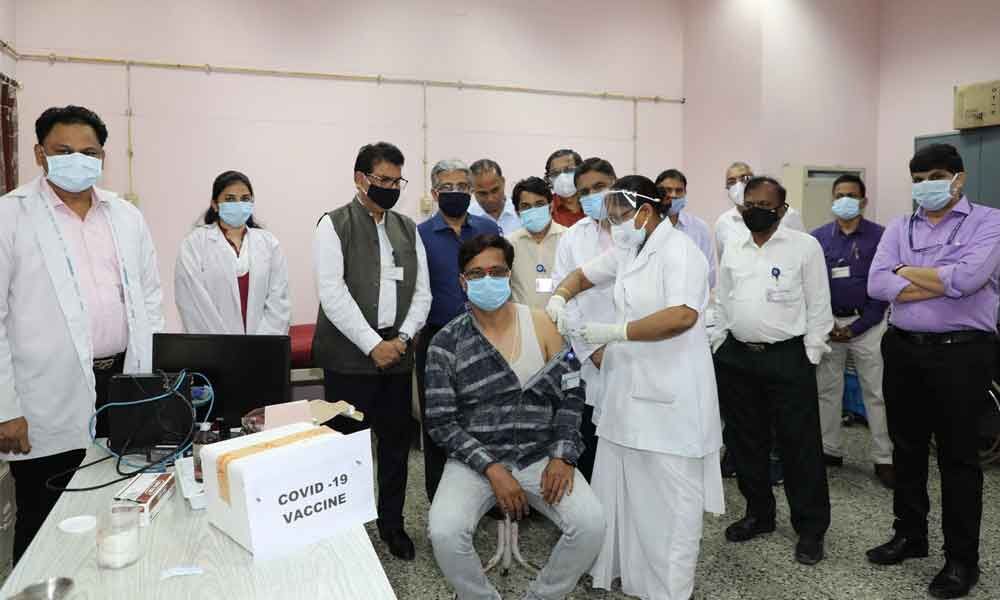 Hyderabad: Vaccination drive in Nuclear Fuel Complex