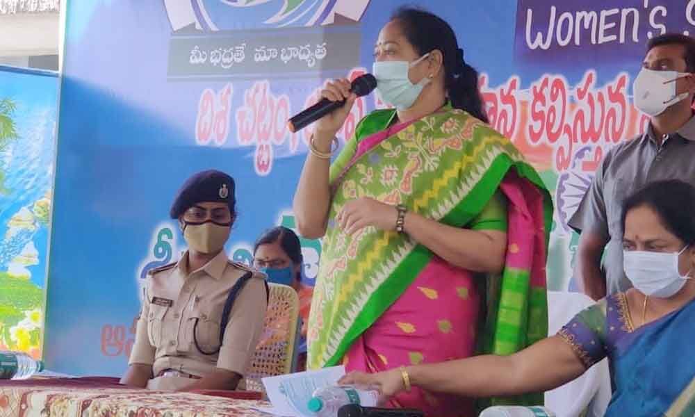 15 lakh women using Disha app, says Home Minister Mekathoti Sucharitha