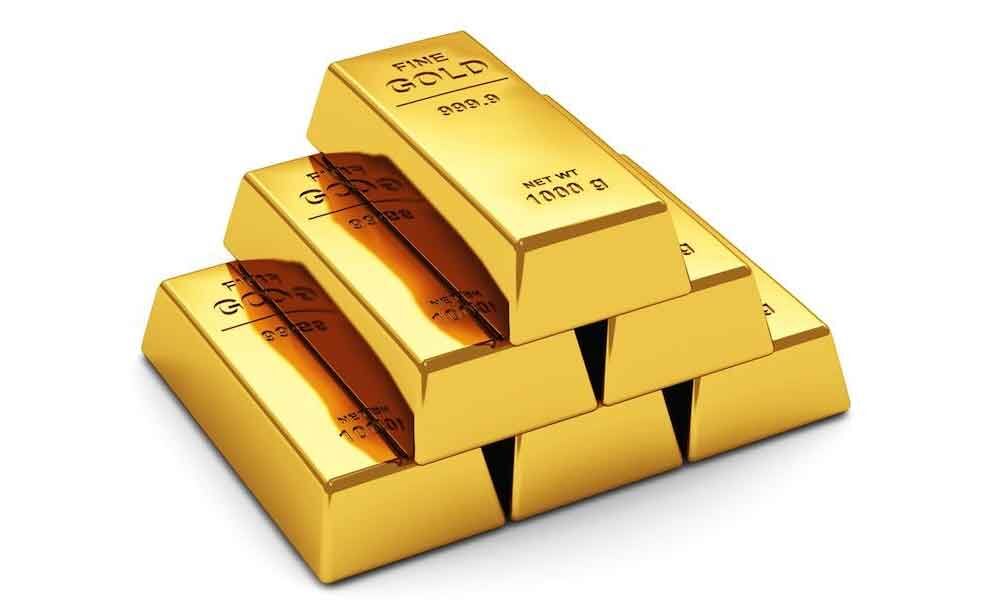 Gold eases from 3-weak high