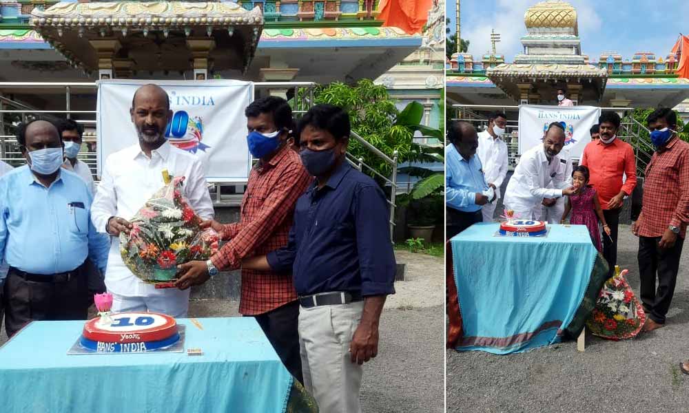 The Hans India celebrates 10th year anniversary in two Telugu states at ...