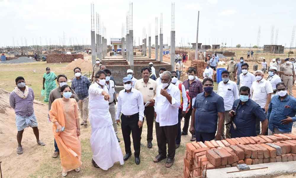 1.5 cents land each to housing beneficiaries in Bapatla municipality