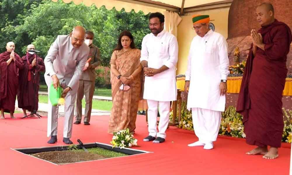 Buddha's teachings lauded: Union Minister G Kishan Reddy