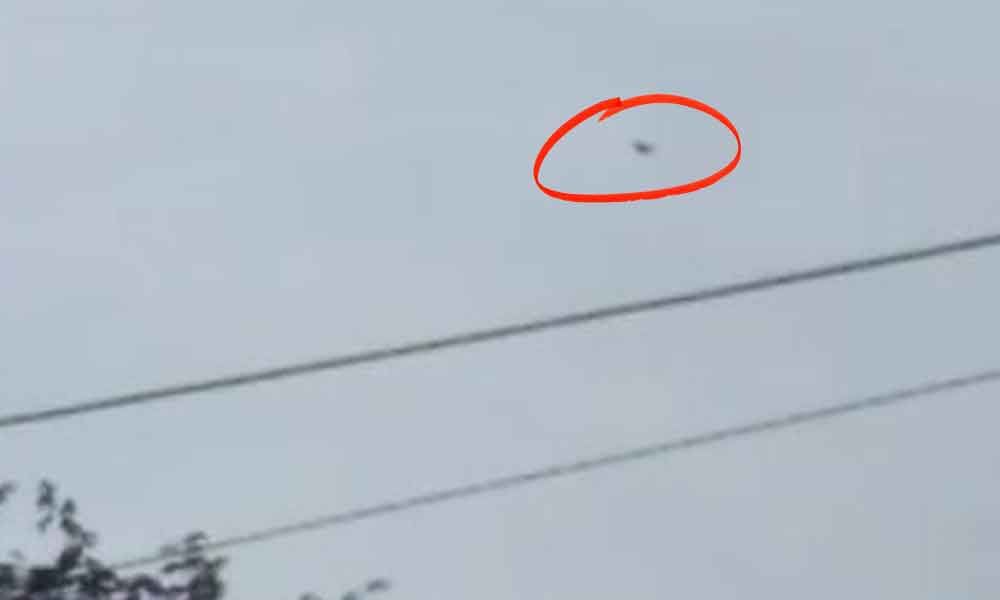 Nagarkurnool : Drone over Nallamala forest creates flutter