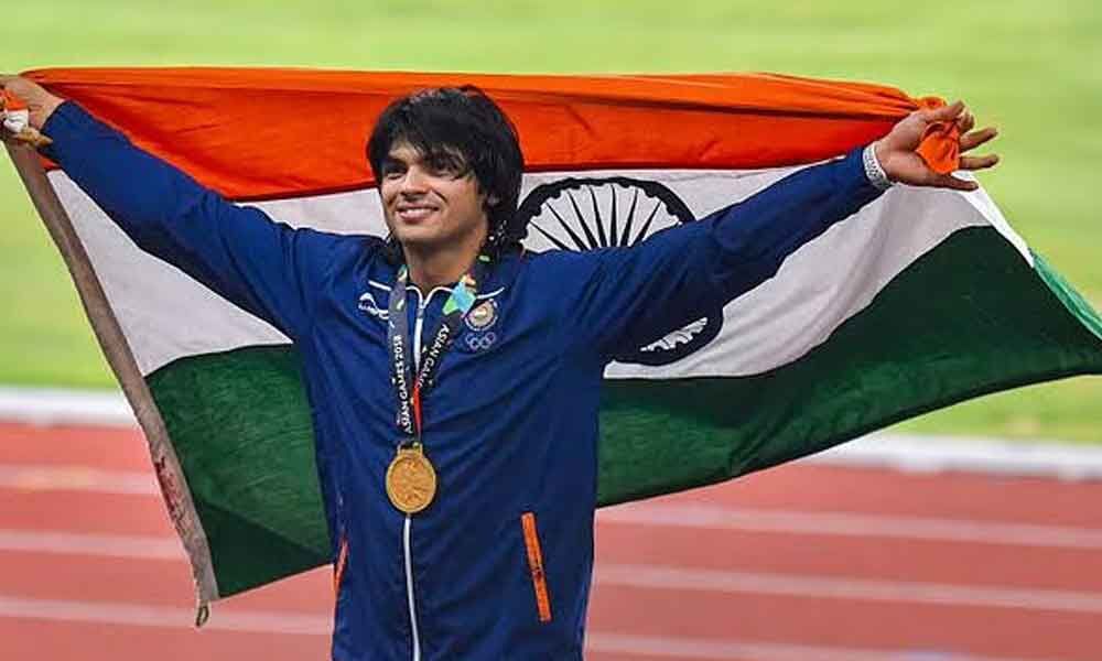 Neeraj scripts history, strikes gold