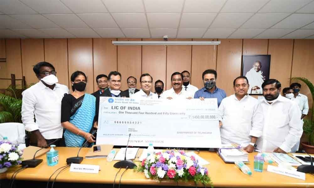 Telangana State government releases 1,450 cr towards Rythu Bheema