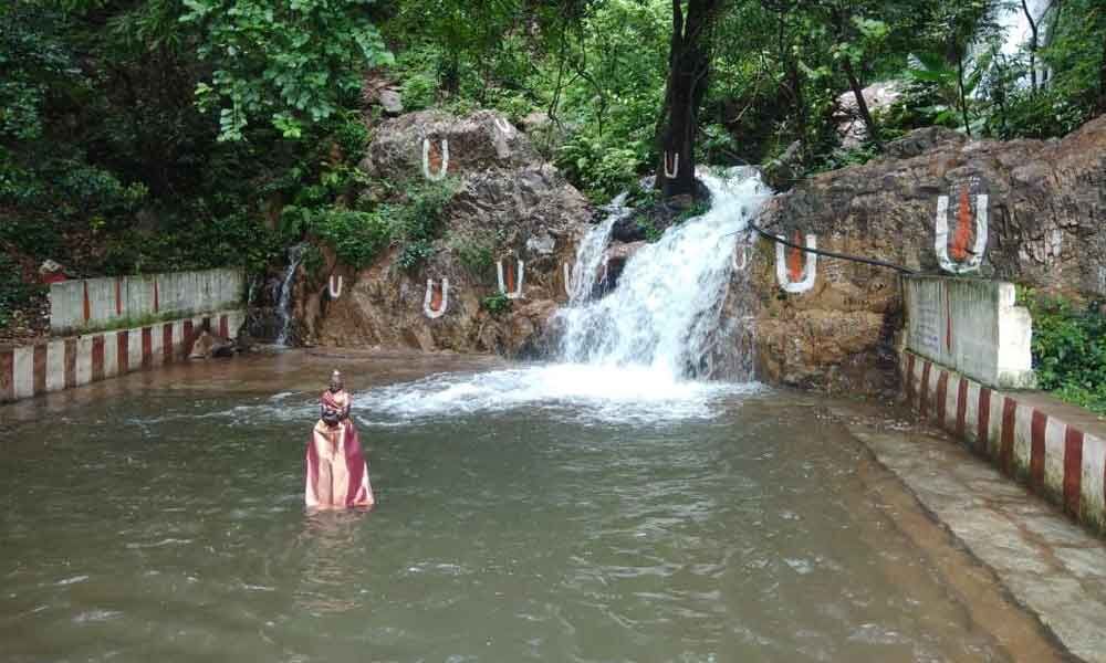 Kailasakona waterfalls enthrals nature lovers
