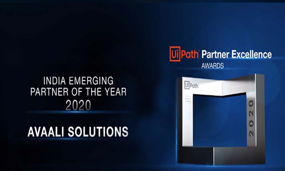 Avaali Solutions recognized as UiPath Gold Partner