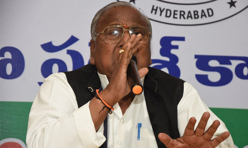 V Hanumanth Rao wants TRS government to make OBC Census public