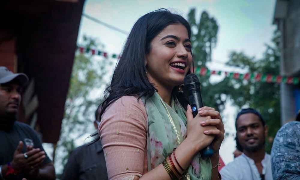 Rashmika finishes shoot of Hindi debut 'Mission Majnu'