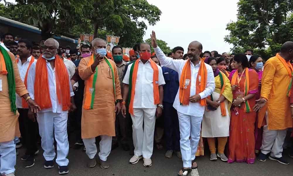 Nizam's or Sardar Patel's rule? Bandi Sanjay asks people to decide