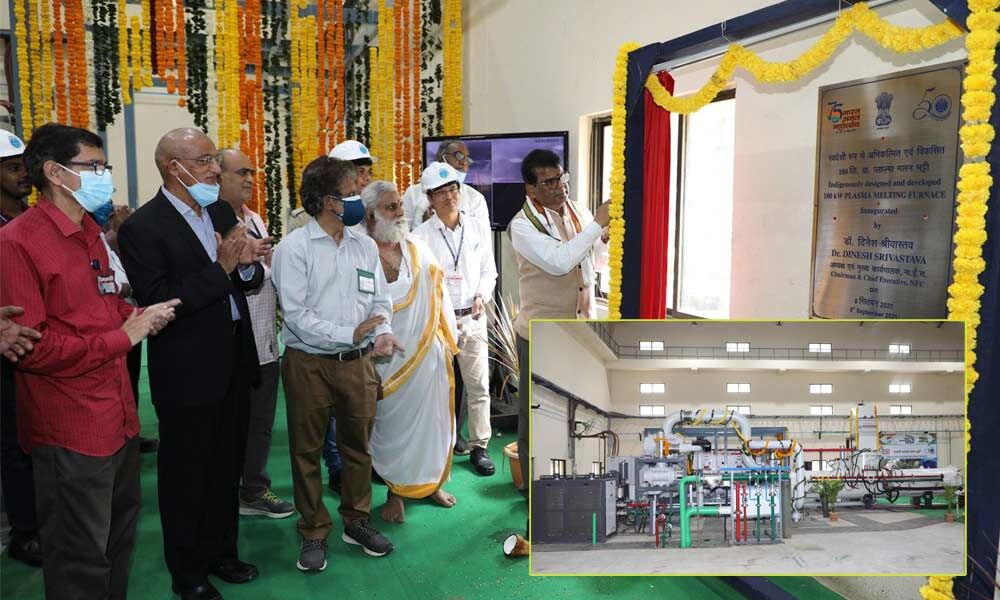 Hyderabad: Nuclear Fuel Complex develops plasma melting furnace