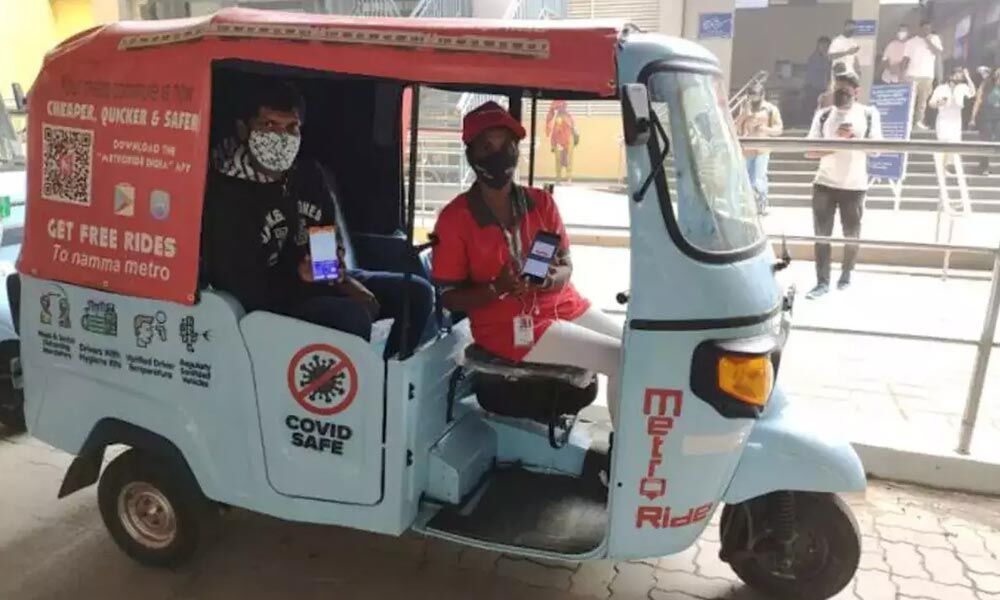 Bengaluru: Take electric auto ride at Metro stations, help cut carbon ...