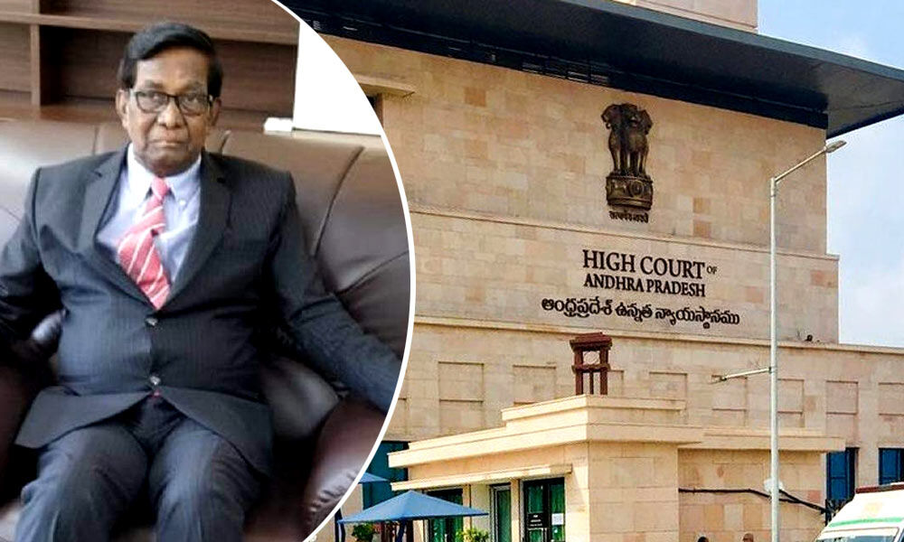 AP High Court stays appointment of Justice Kanagraj as chairman of ...