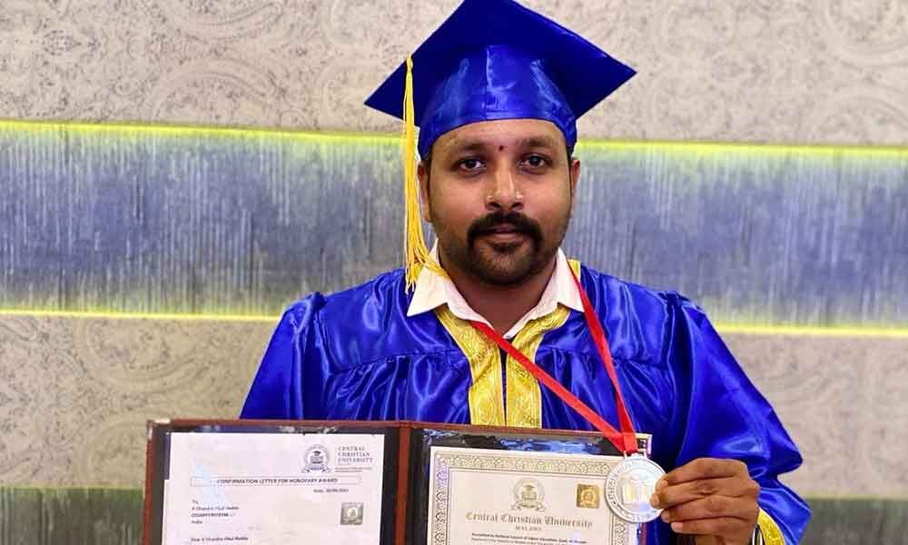Honorary doctorate conferred on Kandula Group of Institutions MD ...