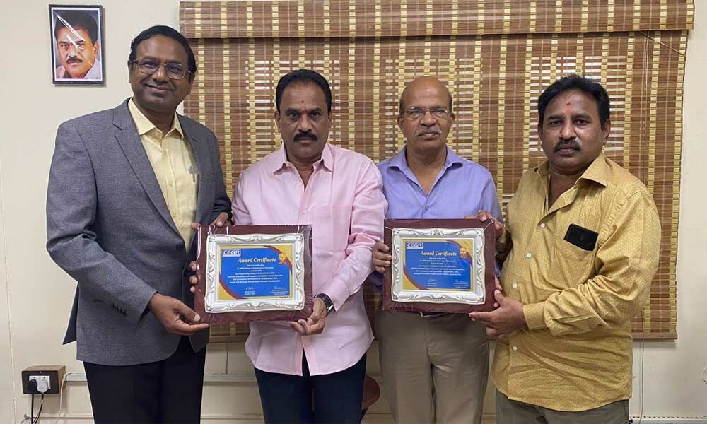 CEGR announces SACET as best engineering college in AP for 2021