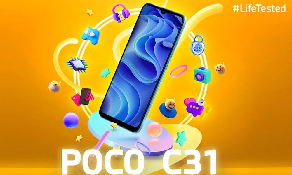 Poco C31 To Launch Today; Expected Specifications and Live Stream Details