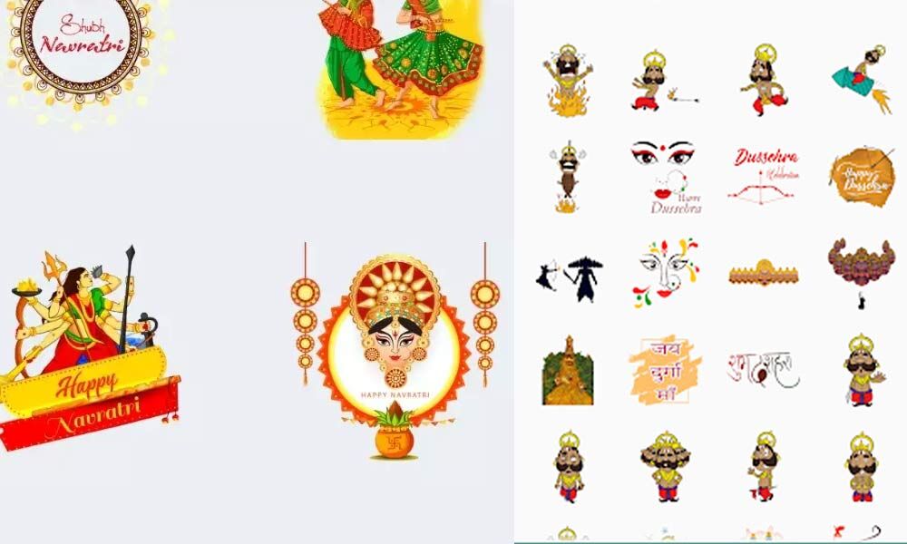 Happy Navratri 2021: How to Download, Create and Share Whatsapp Stickers