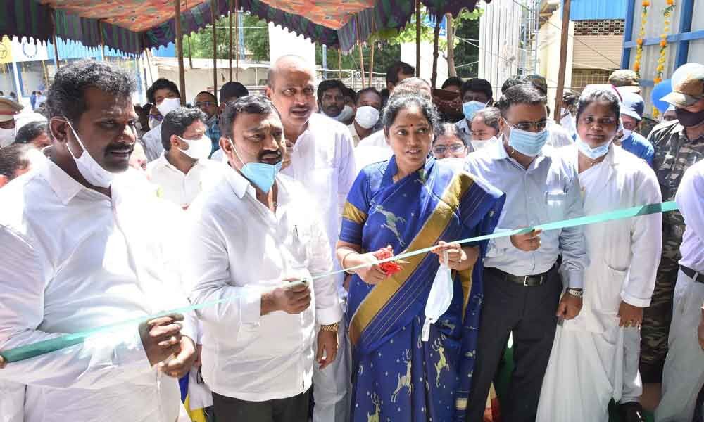 Two oxygen plants inaugurated at GGH Guntur
