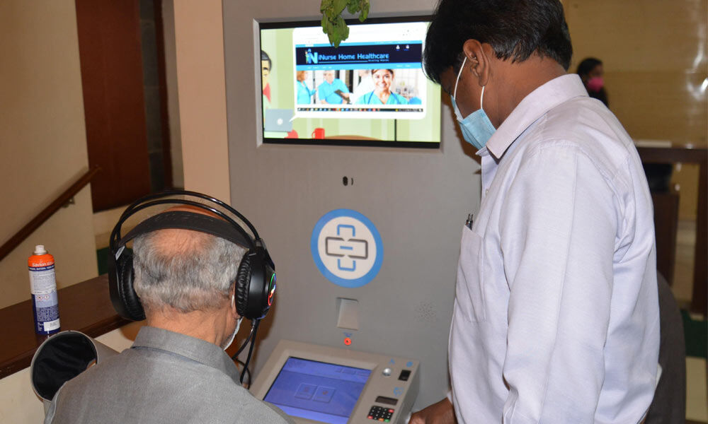 You can have your health check-up in five minutes at 'hPod'