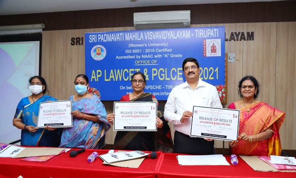 Women secure first ranks in all three streams of AP LAWCET-2021
