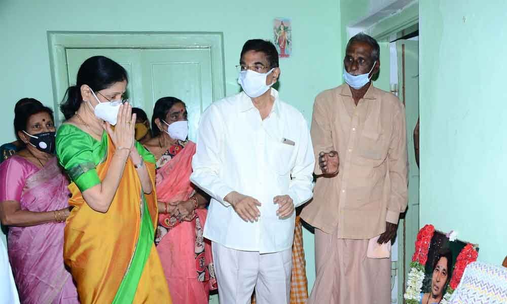 Mizoram Governor Haribabu visits native village